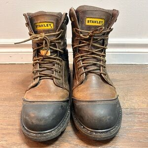 Stanley | Shoes | Stanley Work Boots Steel Toe Trooper Mens Size 9 Csa ...